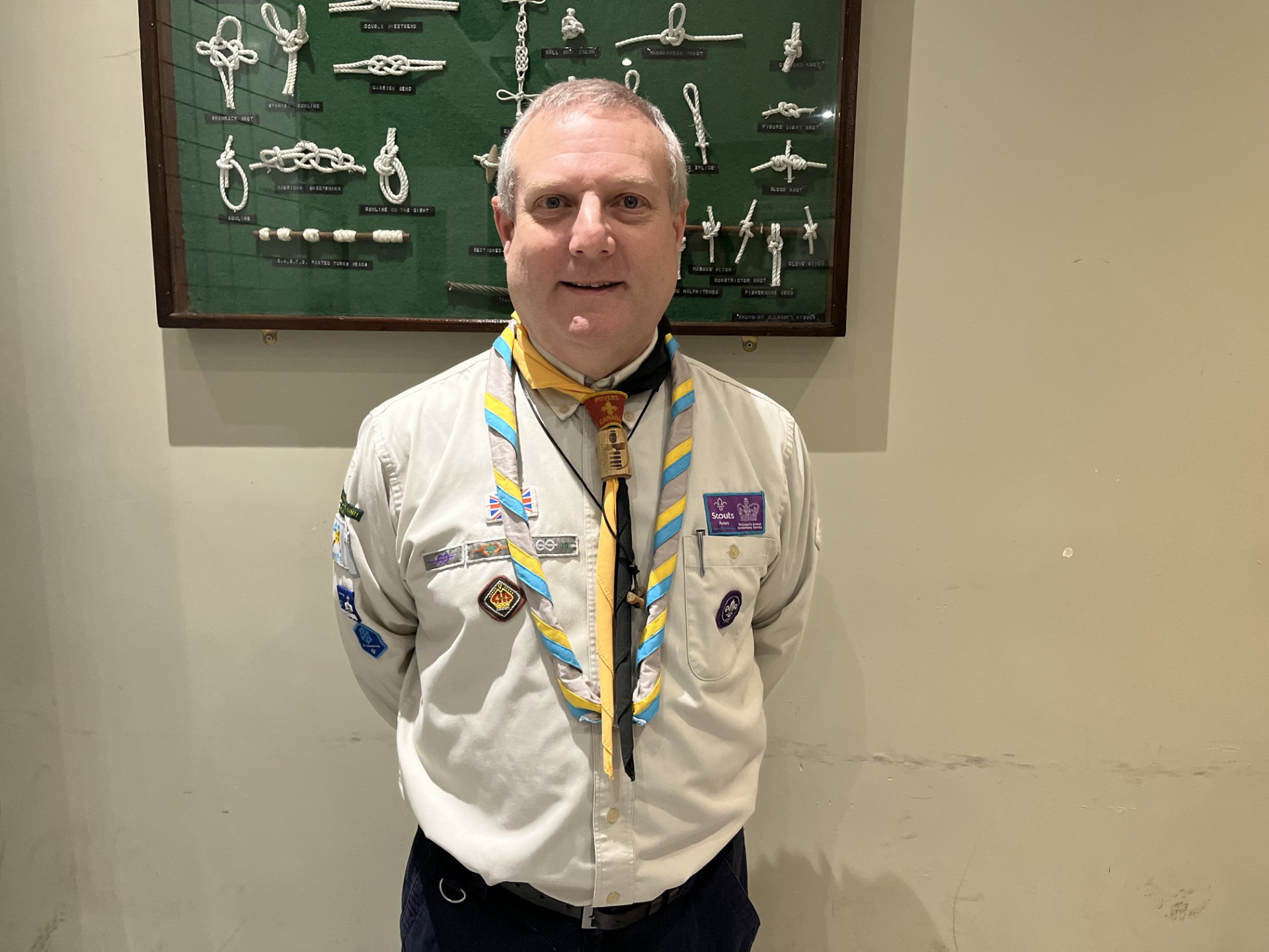 Salute to Saltford Scouting volunteer Graham - Keynsham Voice