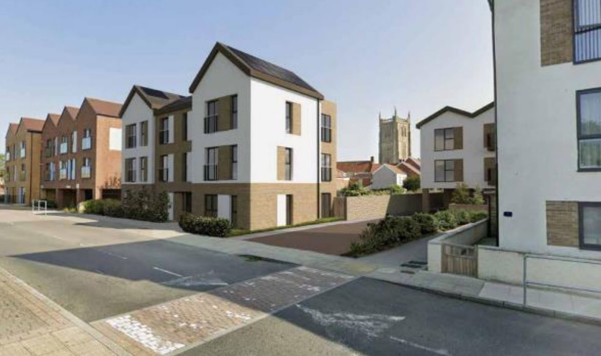 Work starts on Keynsham town centre council flats - Keynsham Voice