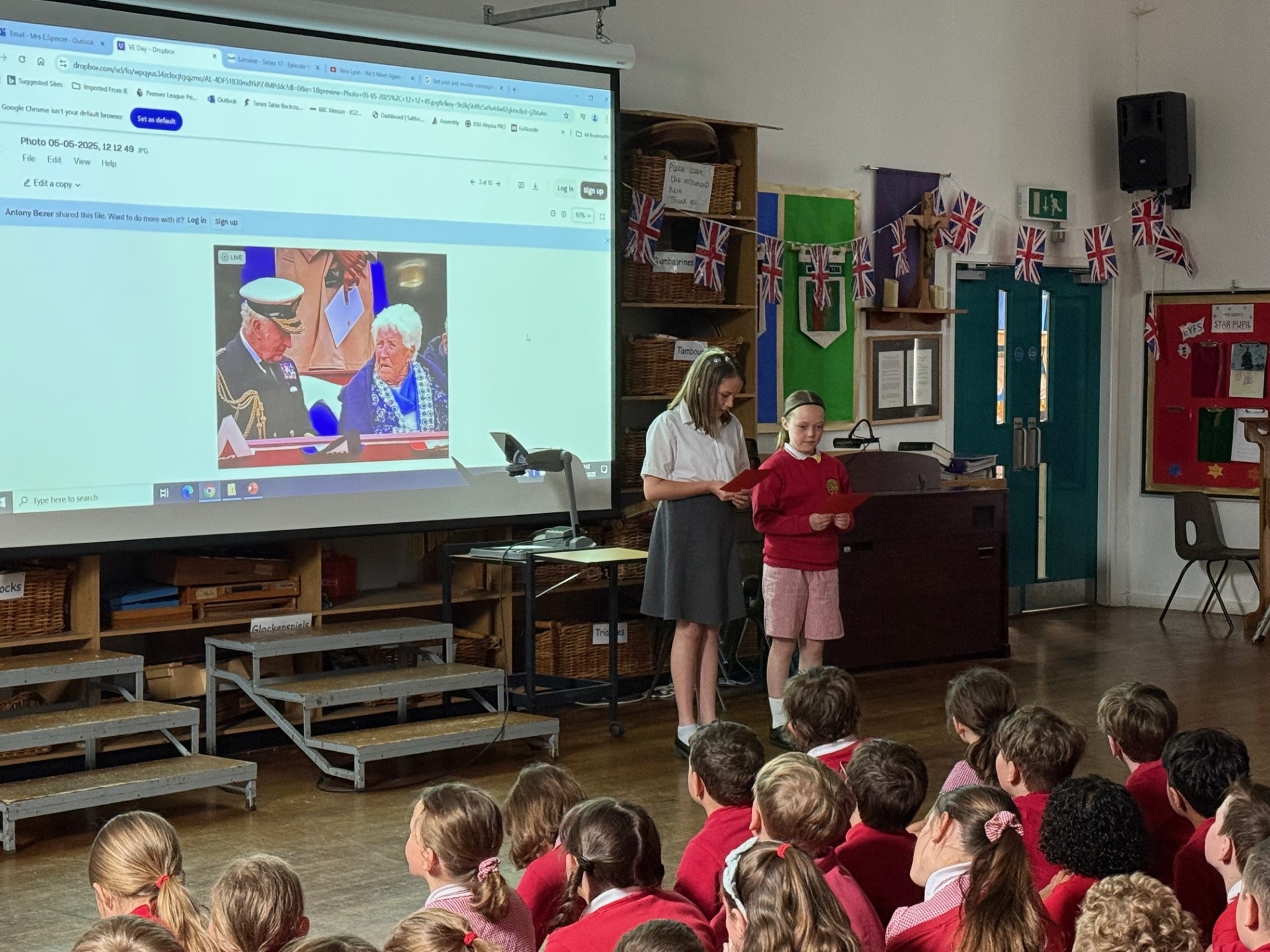 Saltford pupils learn about war veteran Joy - Keynsham Voice