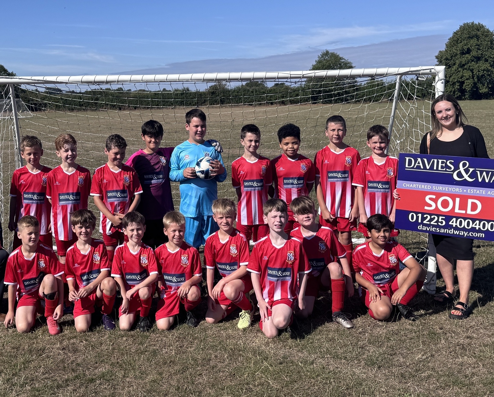 Saltford FC U10s kitted out for new season - Keynsham Voice