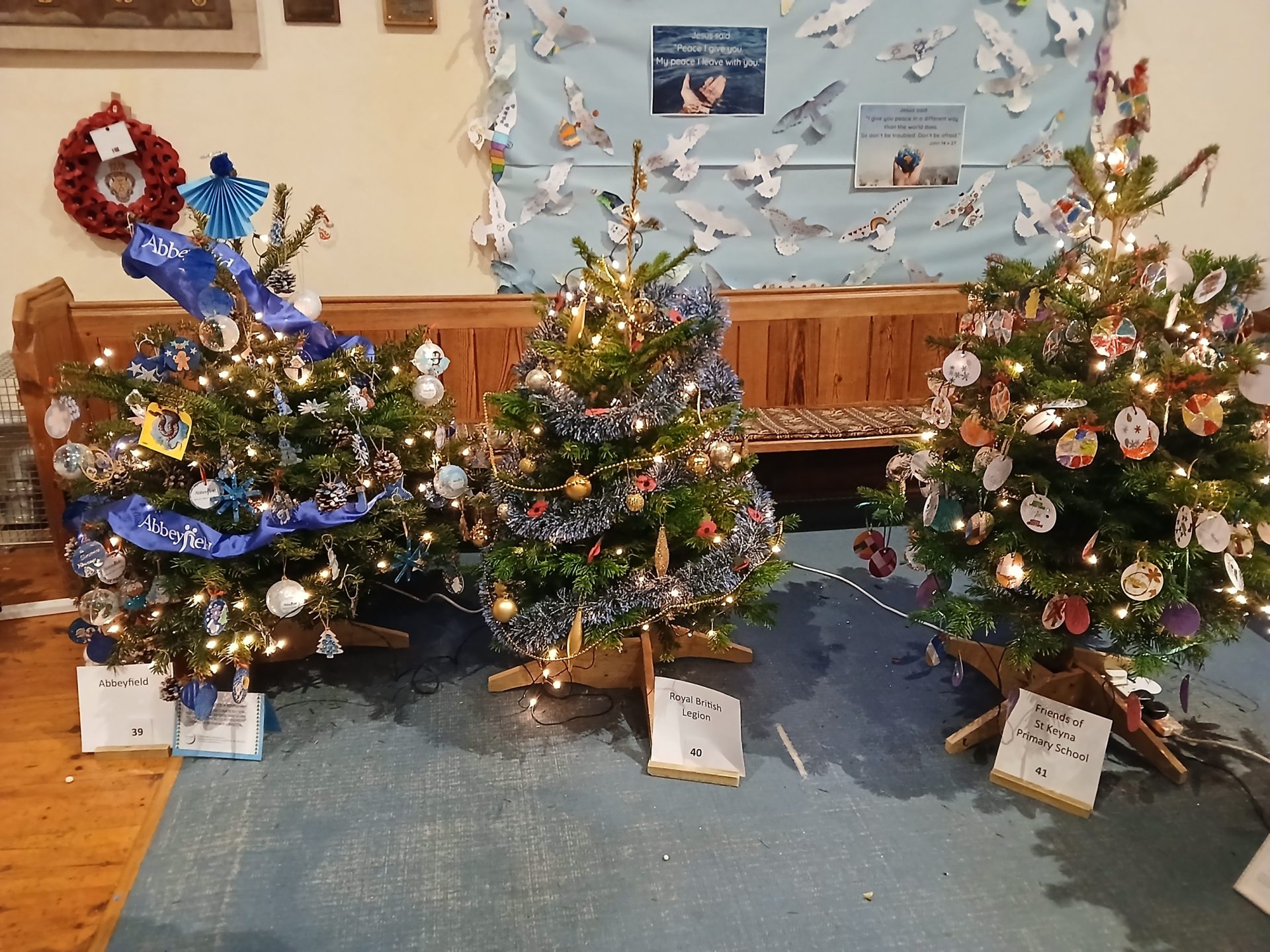 Festive forest sparkles at Keynsham church - Keynsham Voice